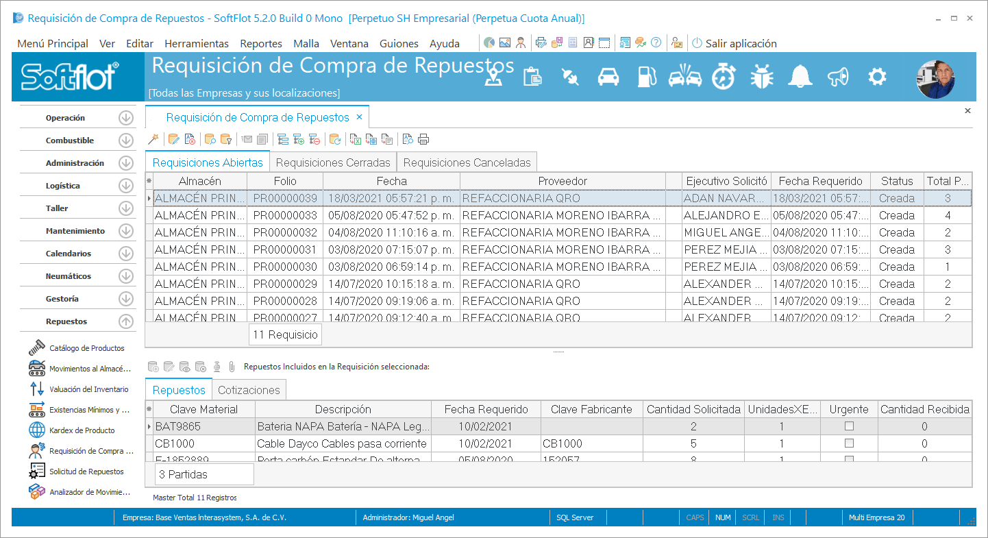 Requisición de Compra